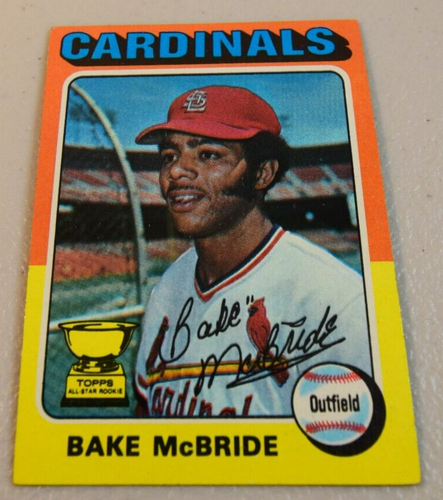 1975 Topps #174 Bake McBride St. Louis Cardinals | eBay
