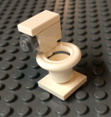 NEW Lego City/Train Minifig WHITE TOILET Gr8 4 Girl/Boy Minifigure ...