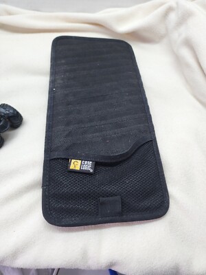 Case Logic Car Visor CD DVD Blu Ray Holder Organizer Sleeves Black | eBay