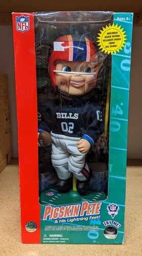 NFL Buffalo Bills Pigskin Pete & His Lightning Feet Animated Talking ...