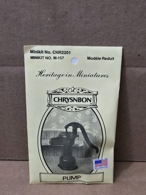 Vintage CHRYSNBON Heritage in Miniatures Minikit #M-157 Pump - NEW! | eBay