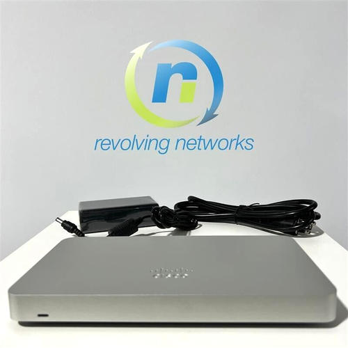 Cisco Meraki MX67-HW Firewall Security Appliance w/ PWR Adapter ...
