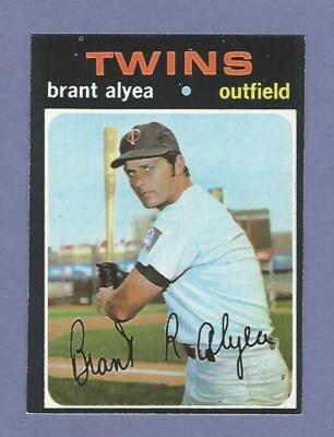 1971 Topps - #449 Brant Alyea - Minnesota Twins - ExMt | eBay