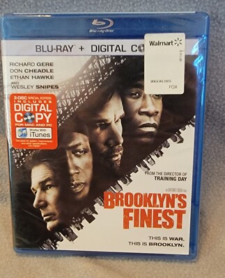Brooklyn's Finest Blu-ray Action Thriller Cop Movie Richard Gere Wesley ...