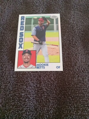2019 Topps Chrome Mookie Betts Boston Red Sox Baseball Card 84TC-20 | eBay