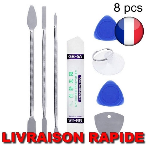 Repair Cell Phone 8 in 1 Spudger Metal Kits Tools Lever Computer | eBay