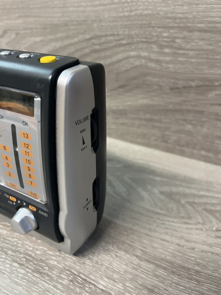 EMERSON Radio Tv/ AM/FM Weather Portable Radio Tested 💯 | eBay