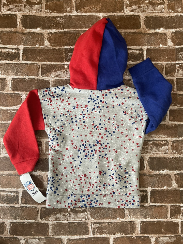 NWT BUFFALO BILLS NFL TODDLER KIDS 4T COLORBLOCK PULLOVER HOODIE ...