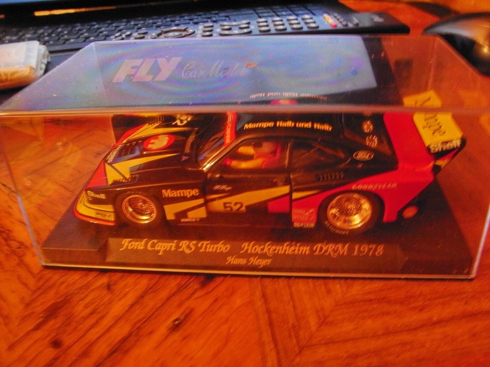 FLY CAR Modell, Slotcar , Ford Carpri RS Turbo Hockenheim DRM 1978 ...