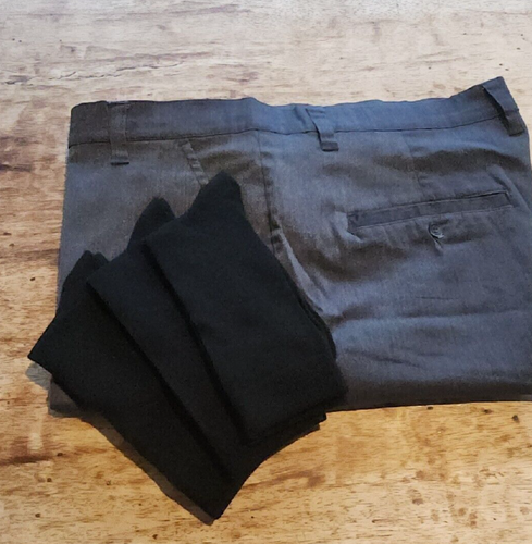 Men 4xl regular chino Short and 3 pairs black socks combine post welome ...