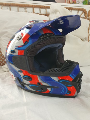 Bell Moto 7 Helmet Jeremy McGrath Replica RARE! | eBay