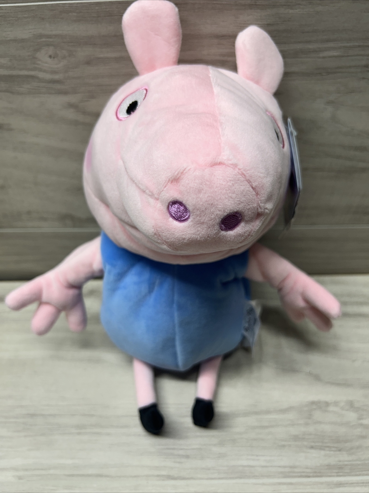 Hasbro eOne Peppa Pig GEORGE 11" Plush Doll Play and Say Puppet 70012 ...