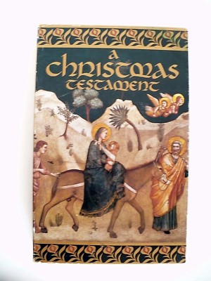 A Christmas Testament Hardcover Illustrated Book w Box Case 1982 Philip ...