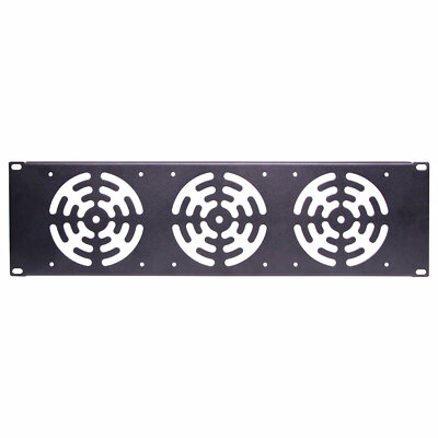 Zip-Rack 3U 3x120mm Fan 19" Rack Panel | eBay