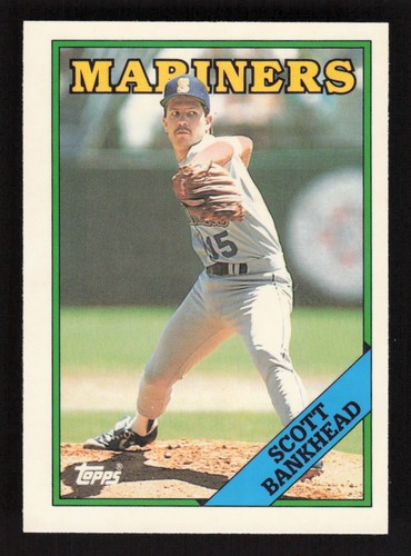 1988 Topps Tiffany Set-Break #738 Scott Bankhead Seattle Mariners | eBay
