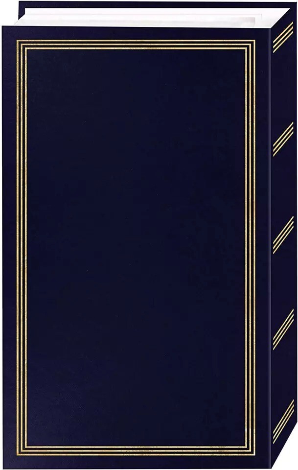 Pioneer Photo Albums STC-504 Navy Blue Photo Album, 504 Pockets 4"X6 ...