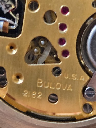 VTG BULOVA ACCUTRON 2183 DAY-DATE SWISS MOV'T POCKET WATCH/WORKING ...