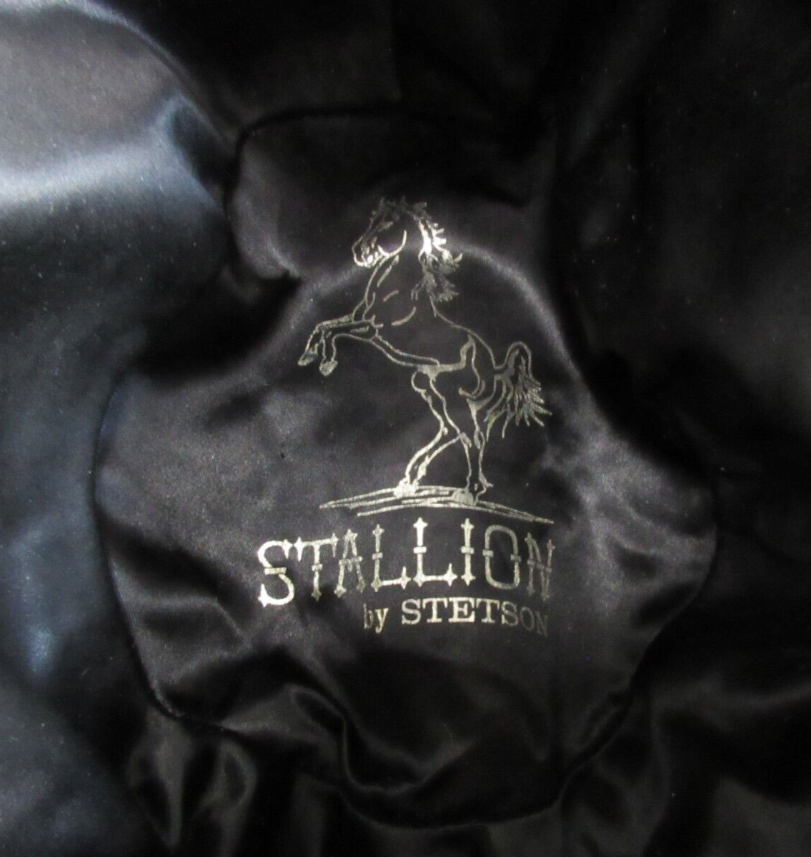 Stetson Stallion Black Felt Western Cowboy Hat Size 5… - Gem