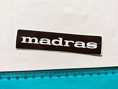Adhesive Madras Vintage Years 80 Old Sticker Kleber Autocollant | eBay