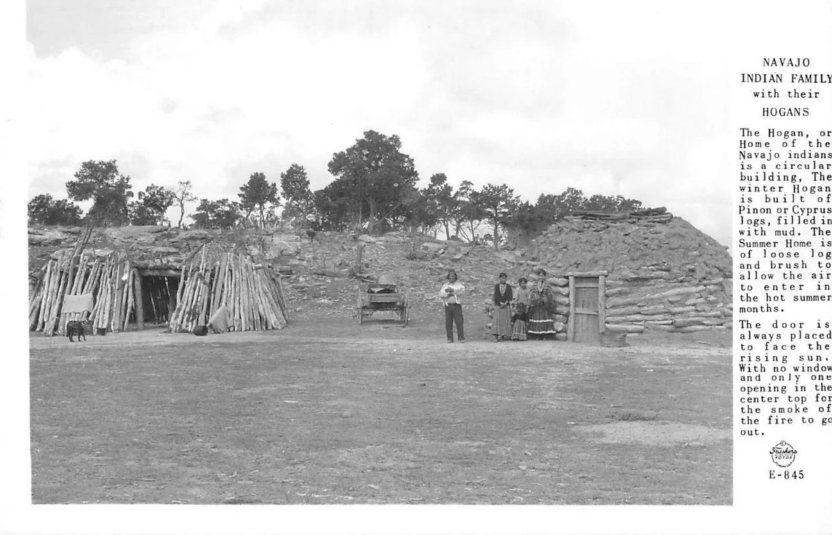 Navajo Summer Hogans