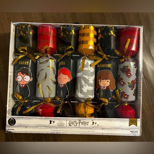Harry Potter Christmas crackers ladies sock size 9-11 | eBay