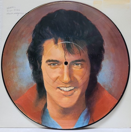 To Elvis: Love Still Burning 1978 Picture Disc TEST PRESS Heart Zevon ...