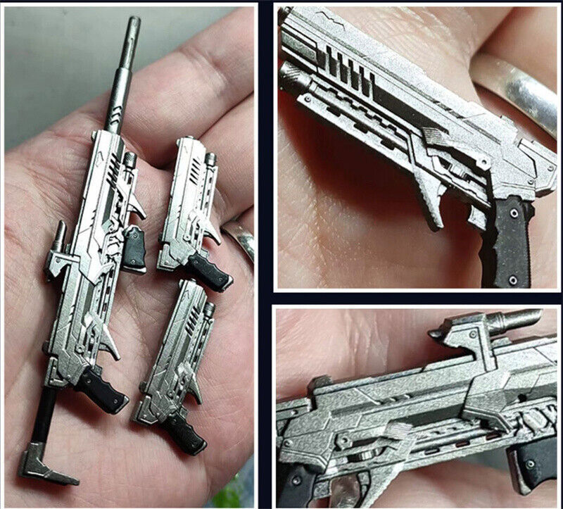 Arkham Knight Red Hood Guns 1/12 Weapon Set (Guns, Rifle) For 6"