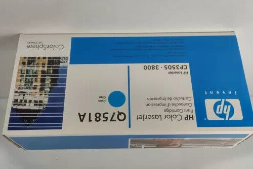 HP 503A Q7581A Cyan Toner Cartridge *EXPIRED* Brand New OEM Free ...