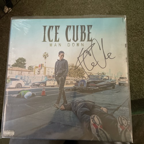 ICE CUBE ‎– MAN DOWN **2024**Signed 1st Pressing** 2 LP **New Sealed ...