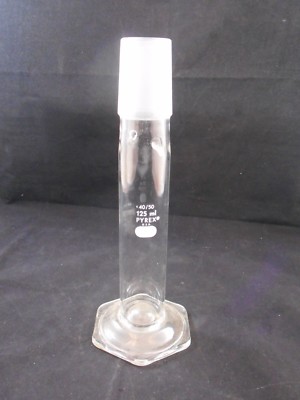 Corning PYREX Glass 125mL Tall Form Gas Washing Bottle Hooks 40/50 ...