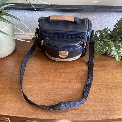 Solidex Classics Performance Video Leather Camera Camcorder Bag | eBay