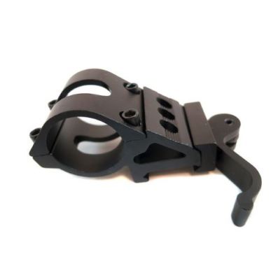 Side Offset rifle scope Picatinny mount reversible Left/Right Handed US ...