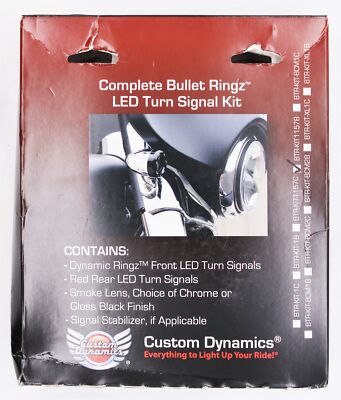 Custom Dynamics LED Turn Signal Kit 1157B Part Number - 20201198 | eBay