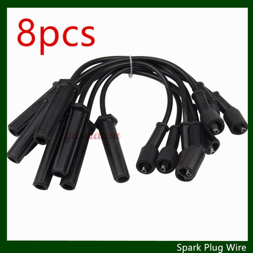 8x 7MM 9748HH Spark Plug Wire Set For Cadillac Chevrolet GM Hummer ...