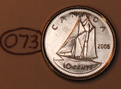 Canada 2006 P 10 cents Elizabeth II Canadian Dime Lot #O73 | eBay