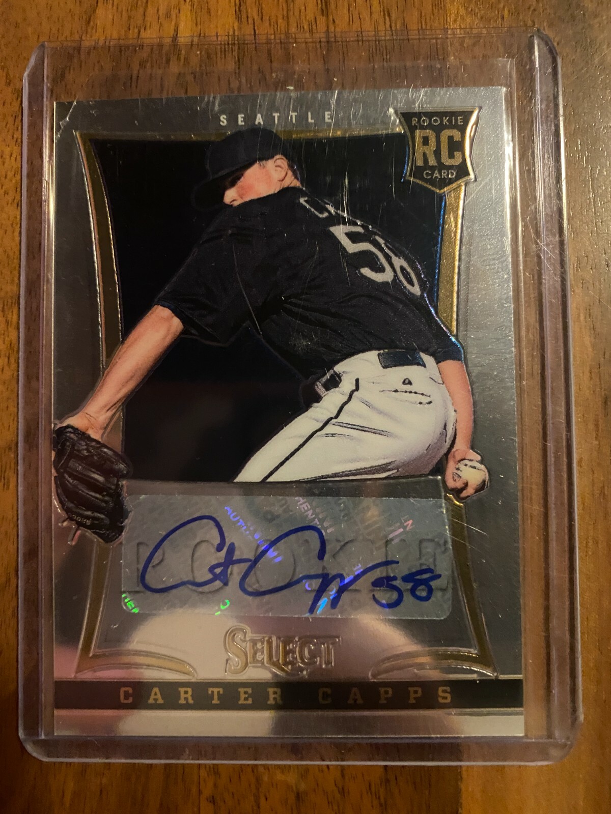 A68633 - 2013 Select #196 Carter Capps Auto/750 RC | eBay