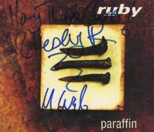 Paraffin [Maxi Single] by Ruby (Elec) (CD, Nov-1995, Work Group) for ...