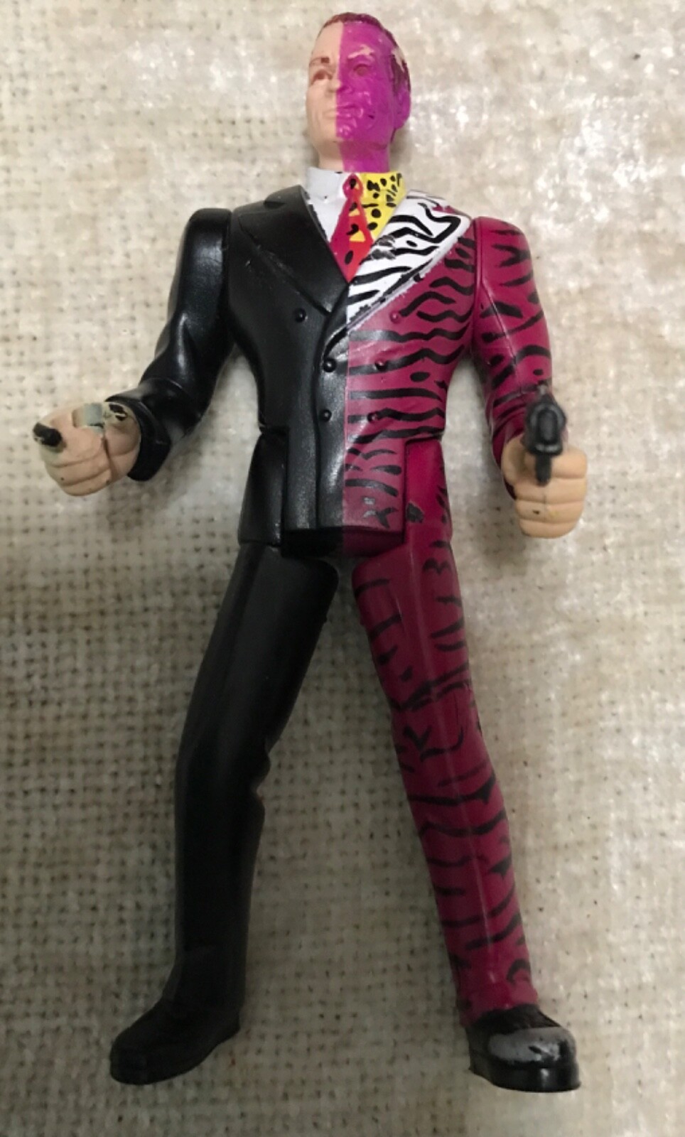 Vintage Kenner Batman Forever Two-Face Toy Action Figure Tommy Lee ...