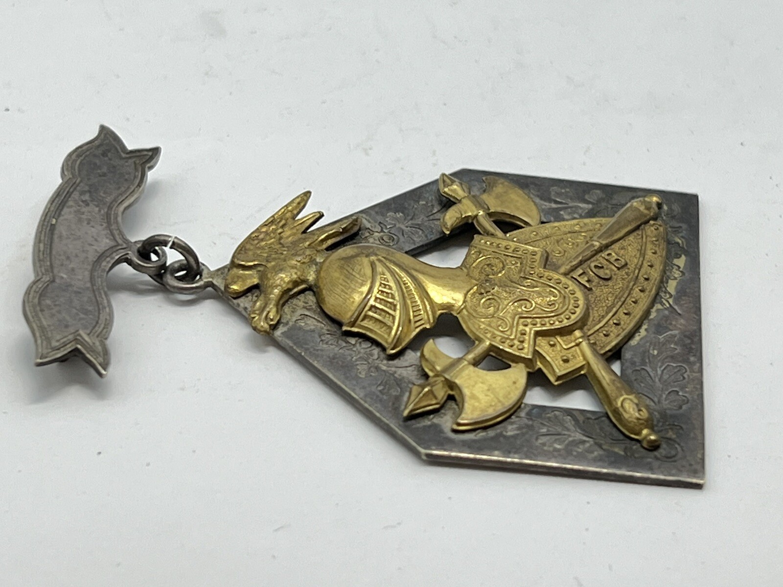 1874 Knights of Pythias Lapel Pin Medal FCB Supreme Lodge S.S. DAVIS | eBay