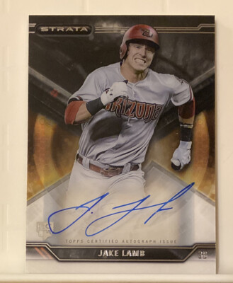 2015 Topps Strata Autographs #SA-JL Jake Lamb RC AUTO | eBay