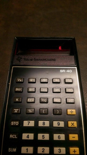 Texas Instruments Sr-40 Plus Calculator SR40 for sale online | eBay
