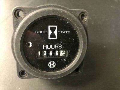 Datacon HOBBS Hour Meter P/N 100690 USED COND # 12309 | eBay