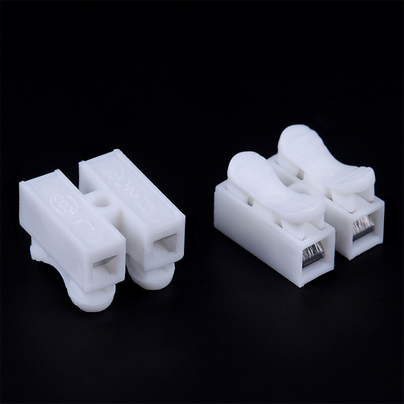 10PCS Quick Connection Terminal Press Type Connector Connector CH-2 ...