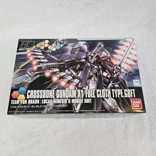 HGBF 1/144 Crossbone Gundam X1 Full Cloth TYPE.GBFT Gundam Build ...