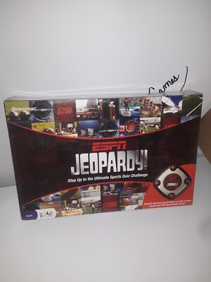 ESPN Jeopardy! Ultimate Sports Quiz Challenge Game-2008-New Sealed ...