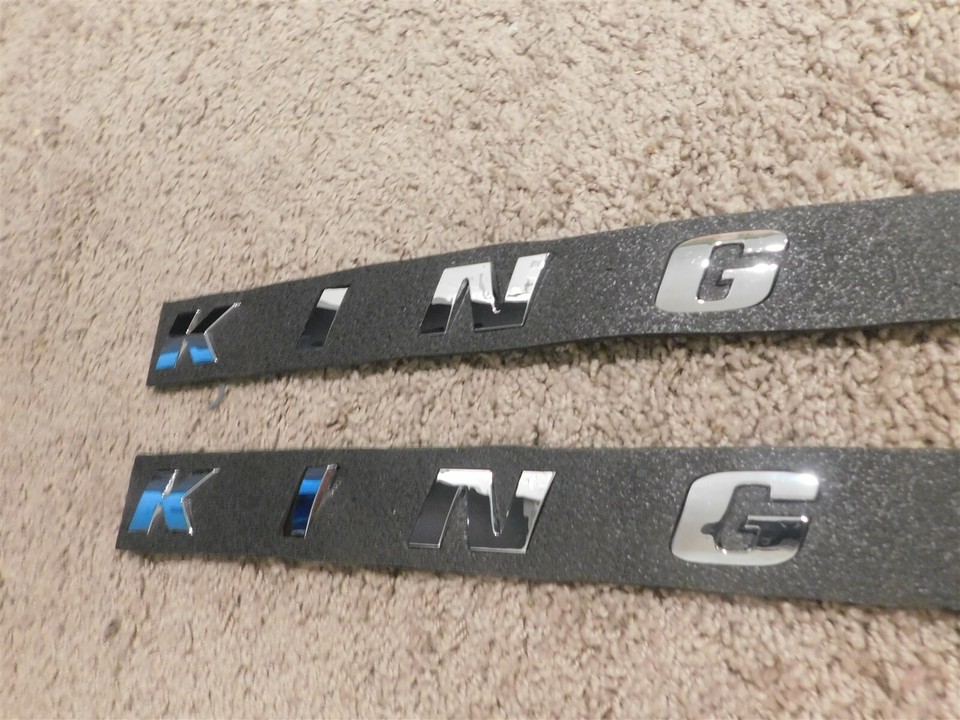2020 2021 2022 2023 FORD F150 F250 F350 KING RANCH EMBLEMS LETTERS SET ...
