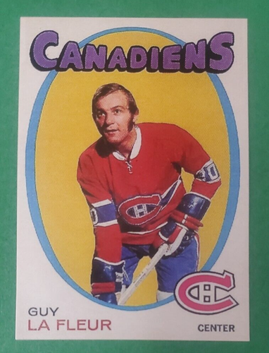 ***reprint*** Guy Lafleur rookie card 1971-72 OPC. | eBay