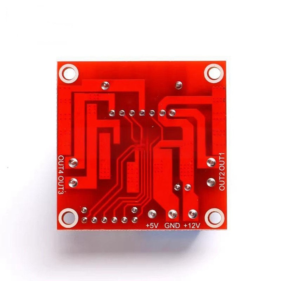 L298N Motor Driver Board Module for Robots and Cars Dual H-Bridge ...