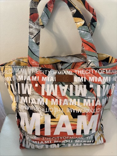 Robin Ruth Purse Tote Bag Miami Canvas Carry On Makeup Travel Trending ...