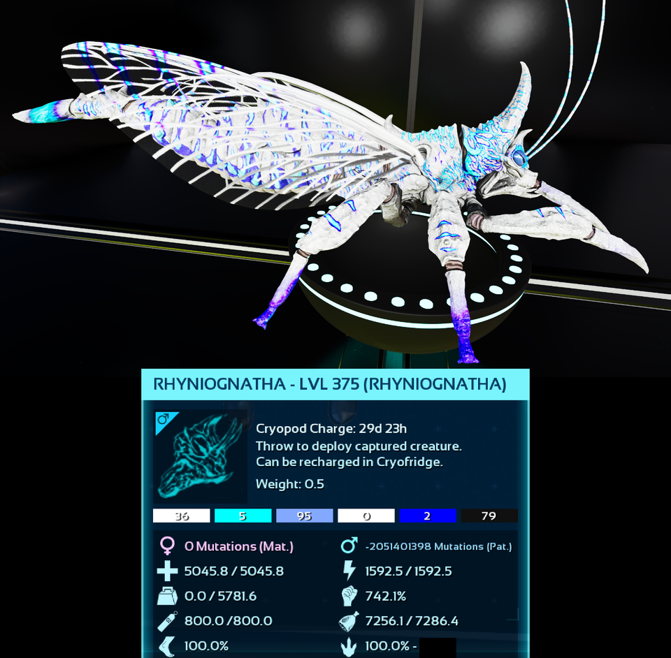 HIGH level Rhyniognatha ARK🌸 Survival Ascended ASA (Rhynio/Bug) PVE PC ...